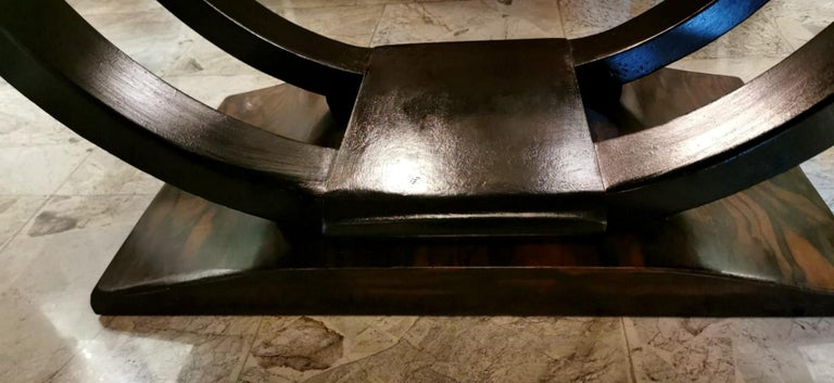 Art Deco Extendable Dining Table In Zebrano Wood France, 1920 at ...