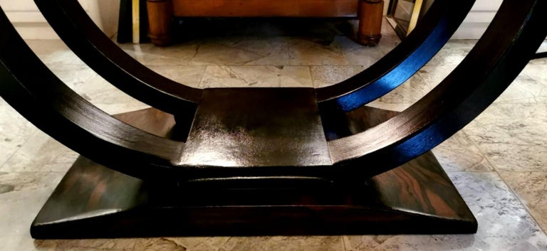 Art Deco Extendable Dining Table In Zebrano Wood France, 1920 at ...