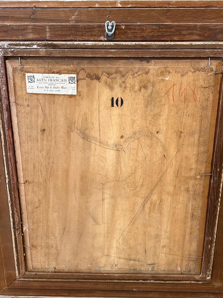 Art Deco Female Nude by Louis Süe Et André Mare For Sale at 1stDibs