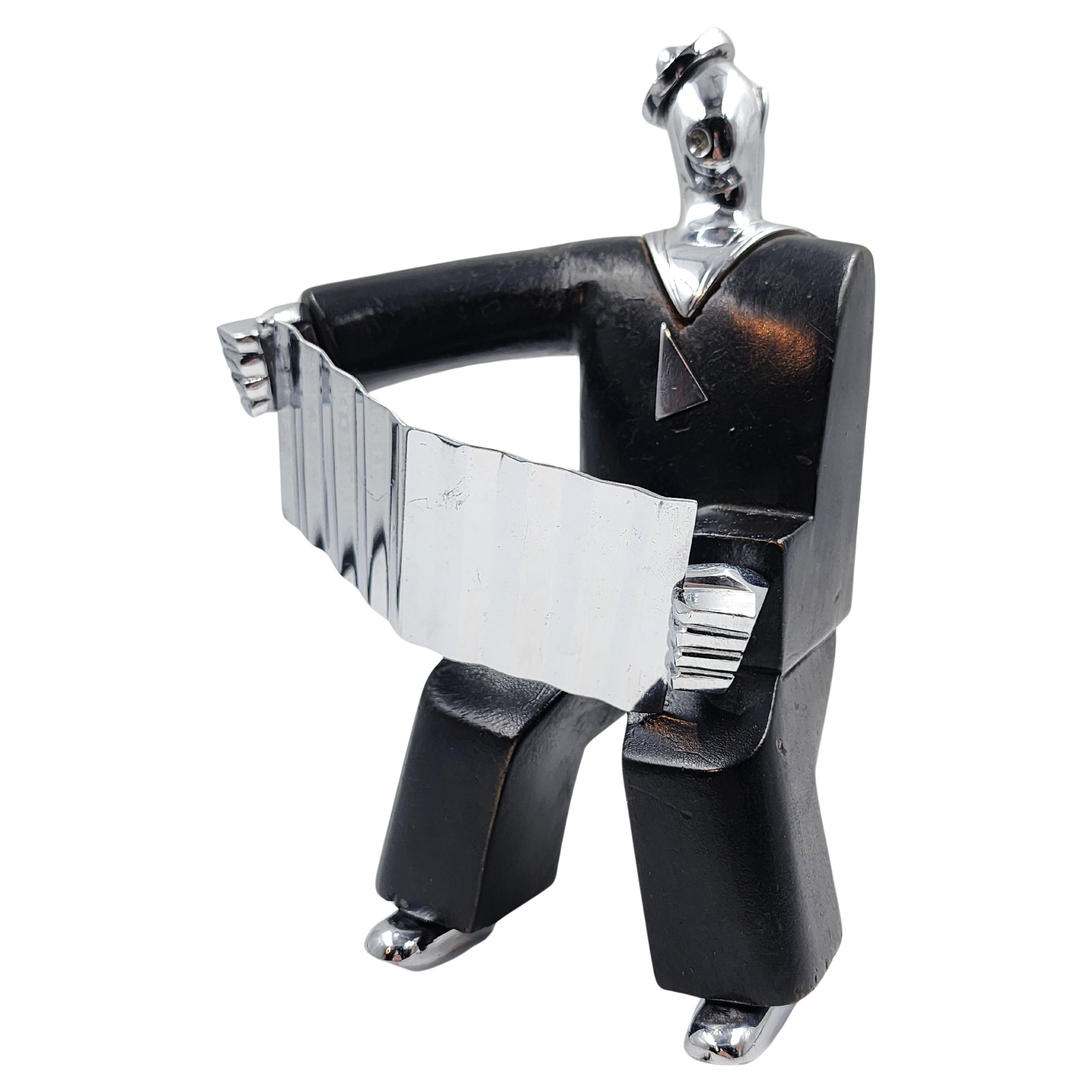 Stylized Art Deco Standing Sculpture of Jesus Christ by Karl Hagenauer ...