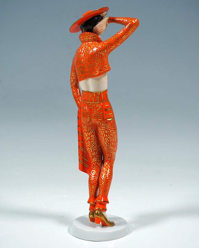 Art Déco Figurine, Spanish Lady Dancer 'Carmen', Rosenthal Selb Germany ...