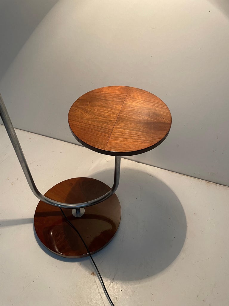 Art Deco Floor Lamp by J. Halabala For Sale at 1stDibs
