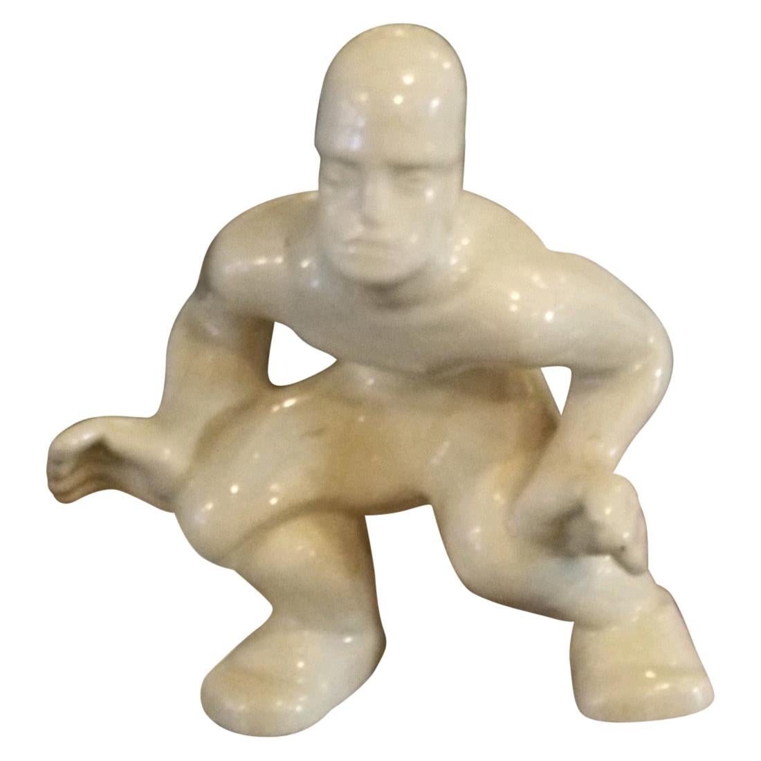 French 1930s Art Deco Soccer or Football Player Sculpture at 1stDibs ...