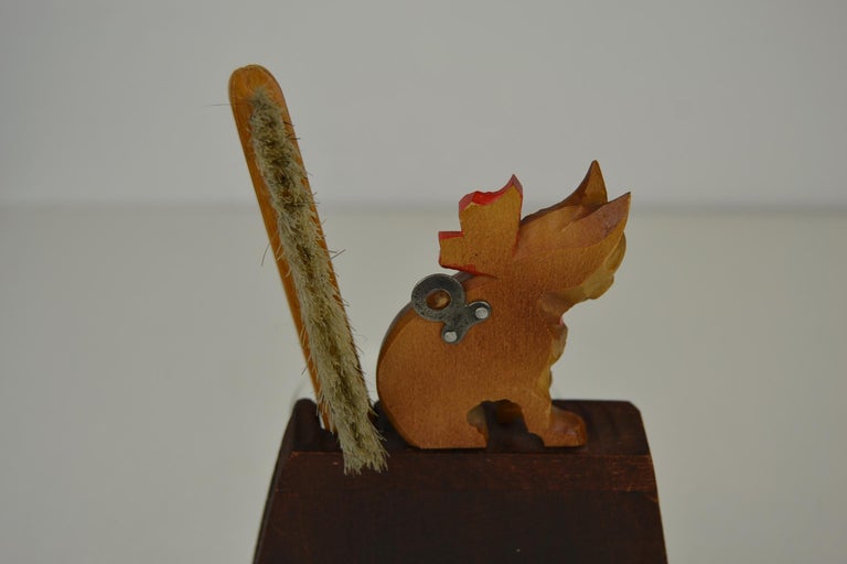 Art Deco French Bulldog Crumb Set For Sale at 1stDibs