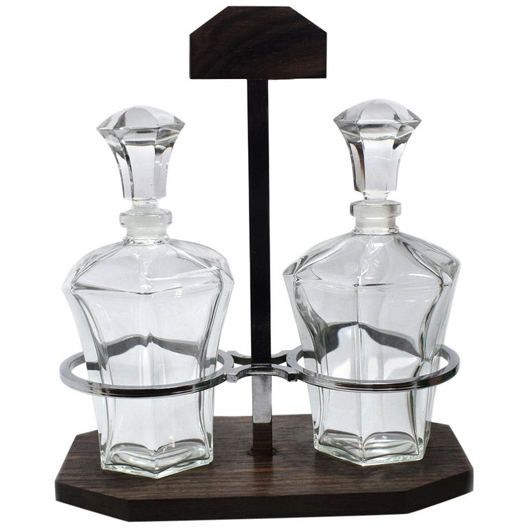 Art Deco French Condiment Set by Jacque Adnet, circa 1930 at 1stDibs