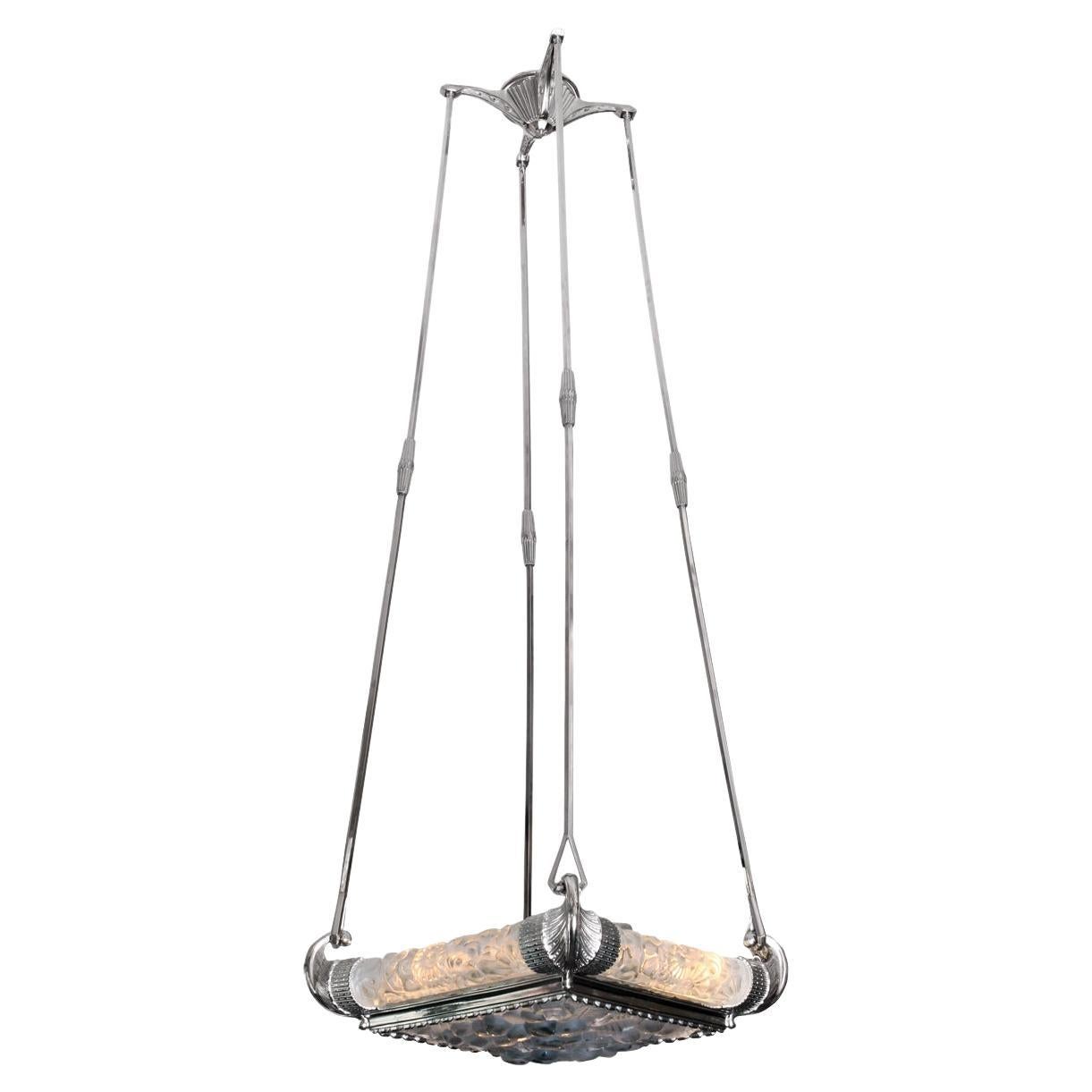 French Art Deco Ceiling Light, 1940s at 1stDibs | 1940s light fixture ...