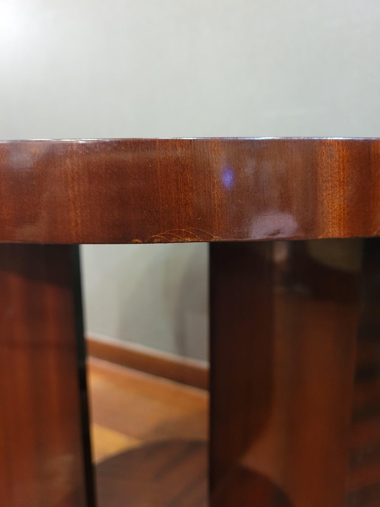 Art Deco French Gueridon, Dining Table, Wood For Sale at 1stDibs