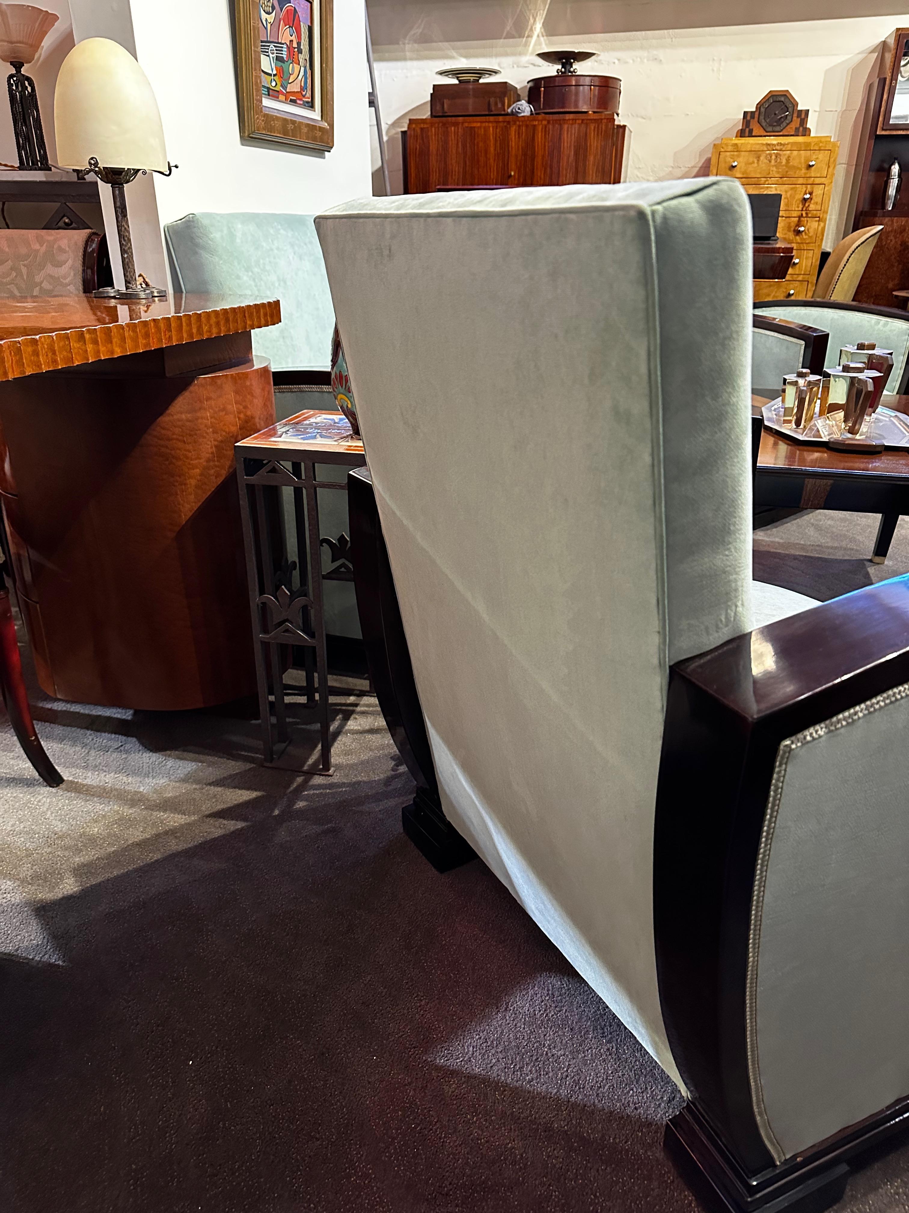 Art Deco French Style Three Piece Sofa Suite For Sale at 1stDibs