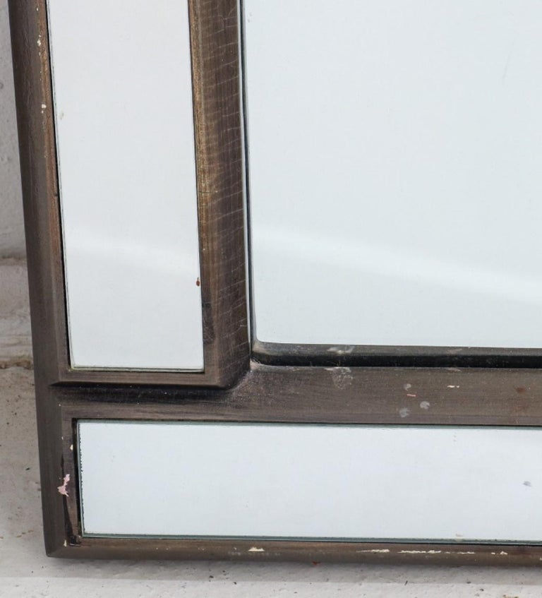 Art Deco Gampel-Stoll Style Skyscraper Wall Mirror For Sale at 1stDibs