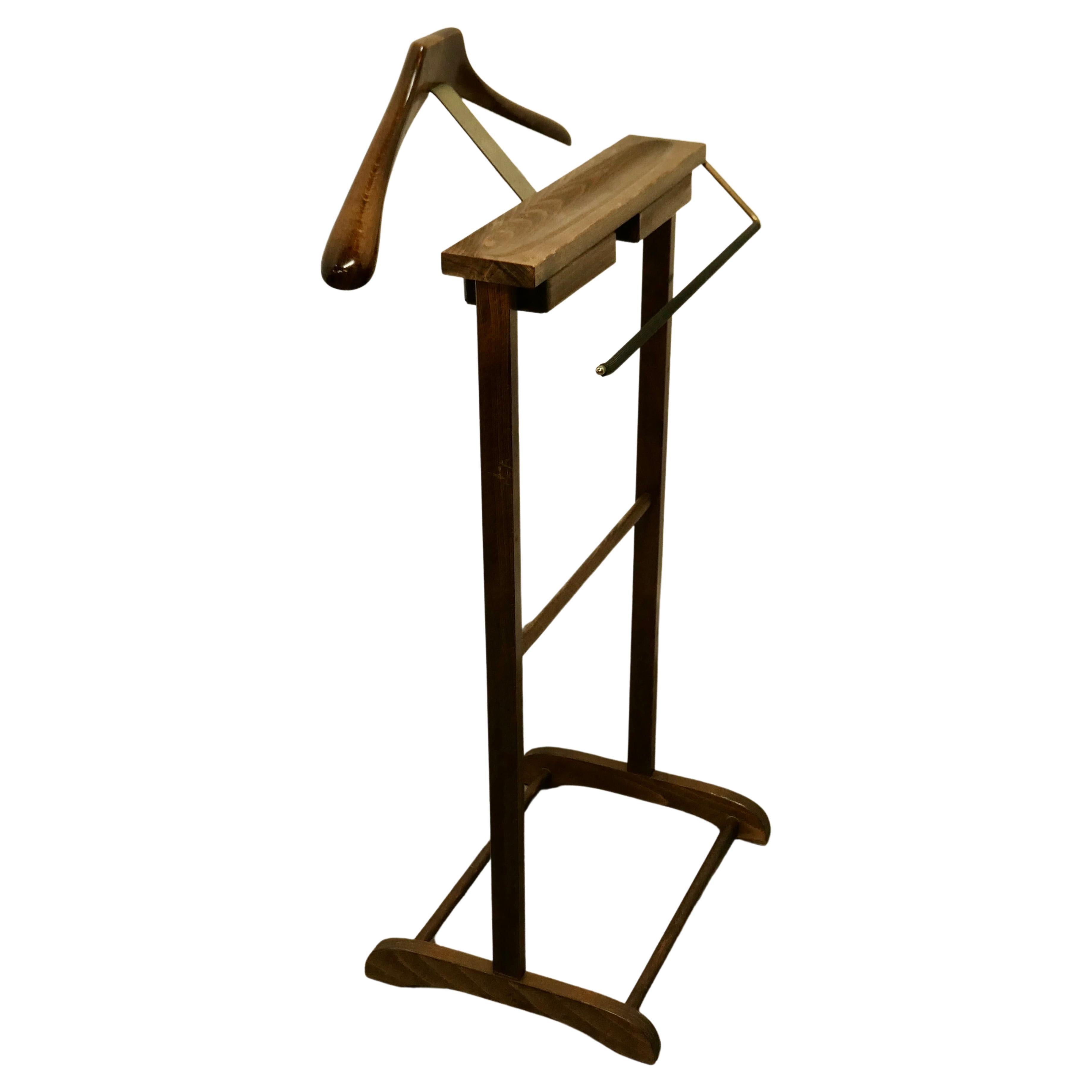 Mid-Century Retro Chic Gentleman’s Floor Standing Suit Hanger or Dumb ...