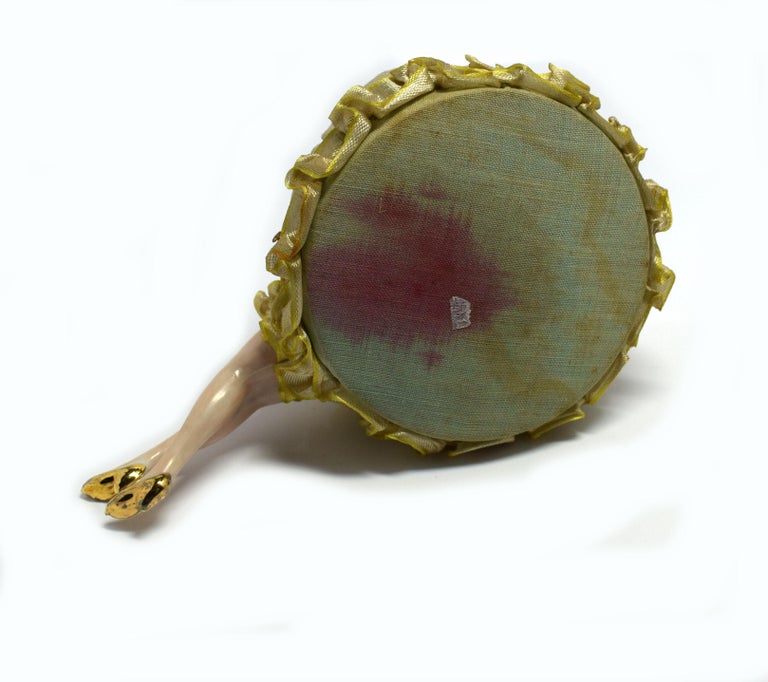 Art Deco German Flapper Girl Pin Cushion with Legs at 1stDibs