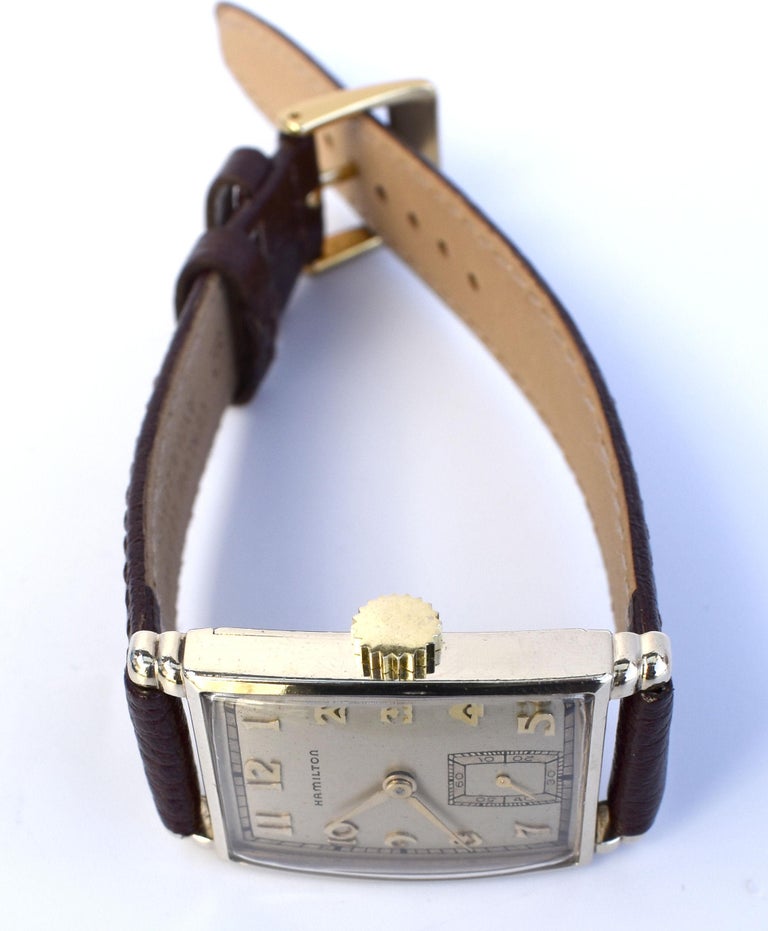 Art Deco Hamilton Gents Manual Wrist Watch, c1940's, Fully Serviced at ...