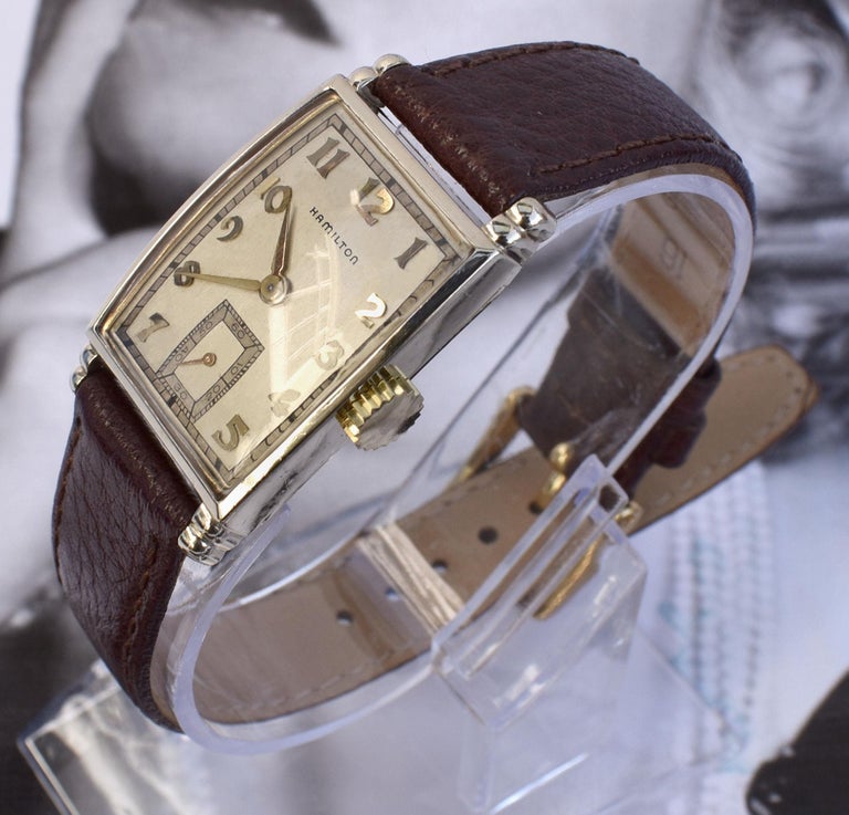 Art Deco Hamilton Gents Manual Wrist Watch, c1940's, Fully Serviced at ...