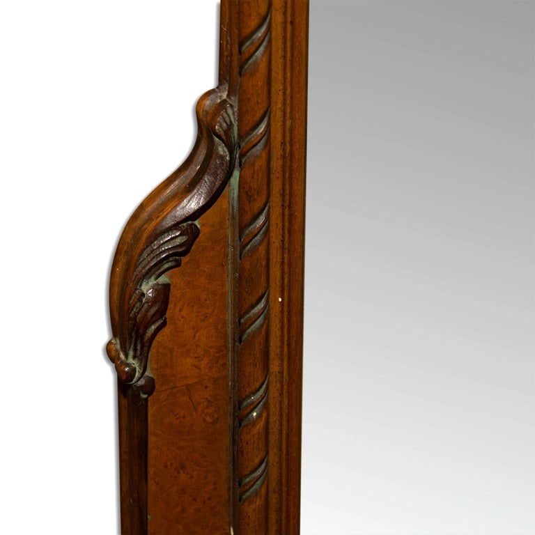 Art Deco Huge Mirror or Dressing Table, Bohemia, 1920s For Sale at 1stDibs