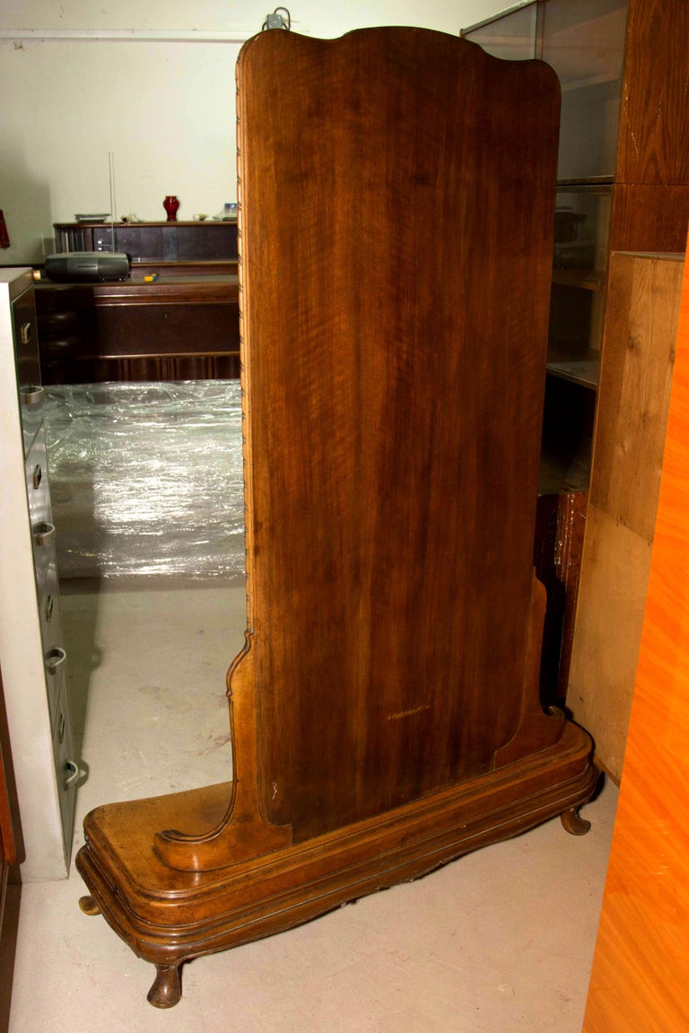 Art Deco Huge Mirror or Dressing Table, Bohemia, 1920s For Sale at 1stDibs