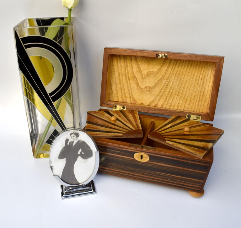 Art Deco Iconic 'Sunray' Box, England, Circa 1930 at 1stDibs | art deco ...