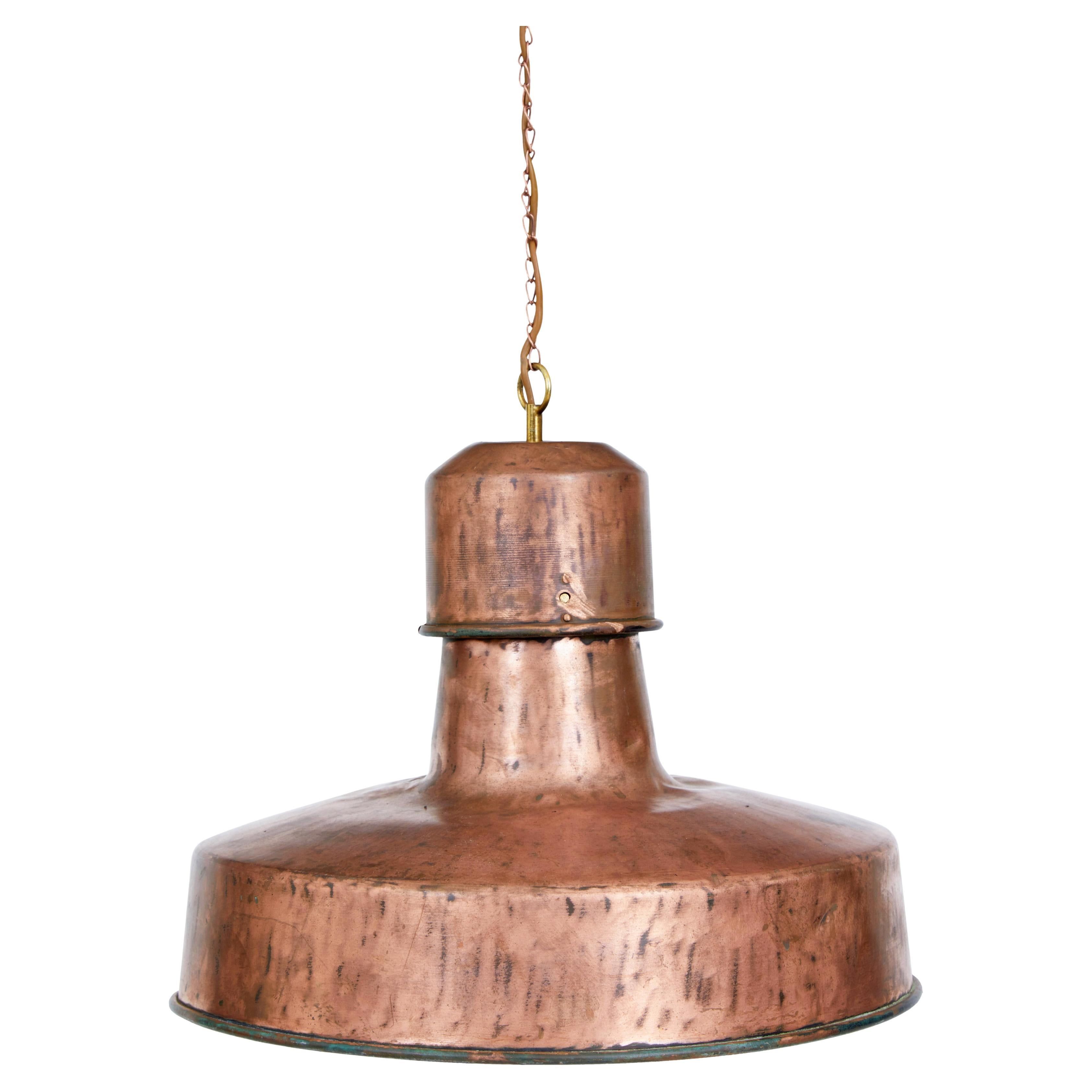 Edimate Genuine Copper Ceiling Light, Handmade in France Version 2 For ...
