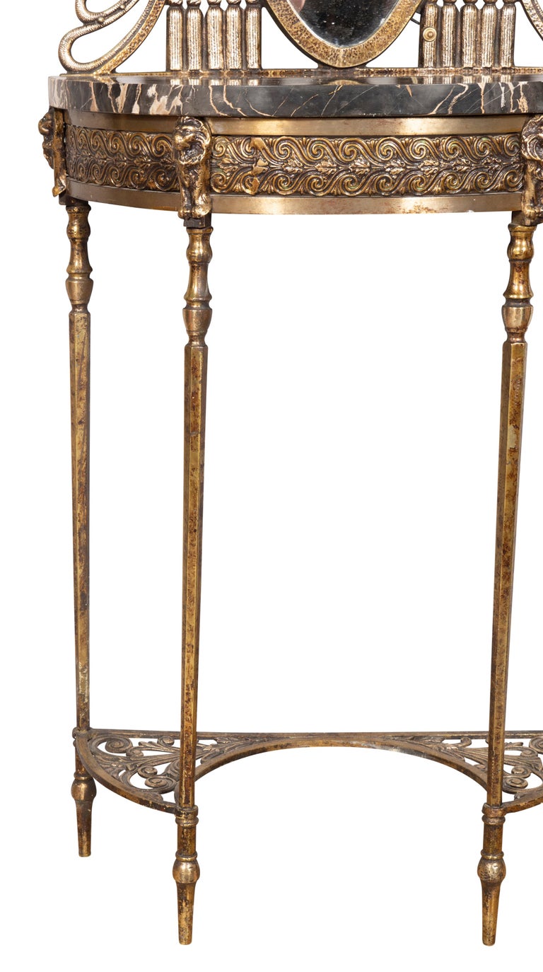 Art Deco Iron Vanity For Sale at 1stDibs