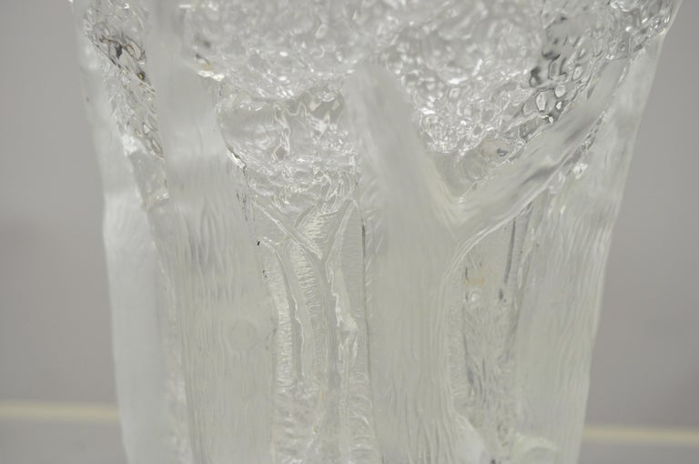 Art Deco Josef Inwald Dans La Foret Forest Trees Barolac Art Glass Vase ...