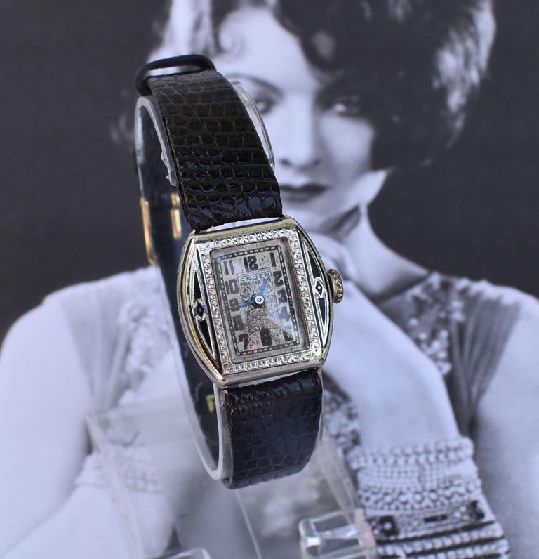Art Deco Ladies Manual Watch by Gruen, c1929 For Sale at 1stDibs