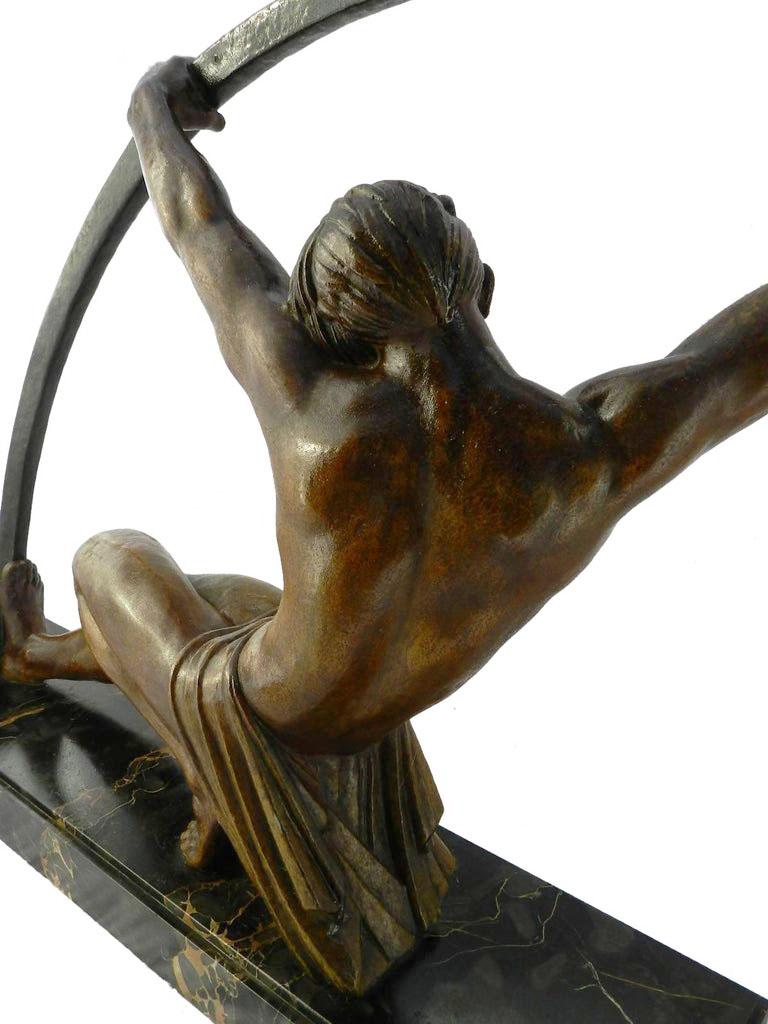Art Deco L'age Du Bronze Signed D H Chiparus Large-Size Sculpture ...