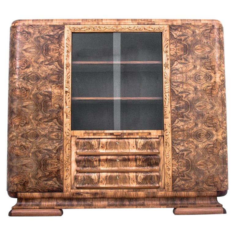 Art Deco Library, Poland, circa 1930, Renovated For Sale at 1stDibs