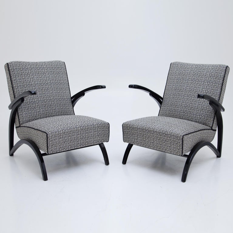 Art Deco Lounge Chairs, 1930s at 1stDibs