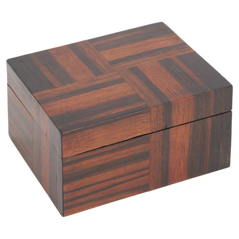 Art Deco Macassar Box For Sale at 1stDibs