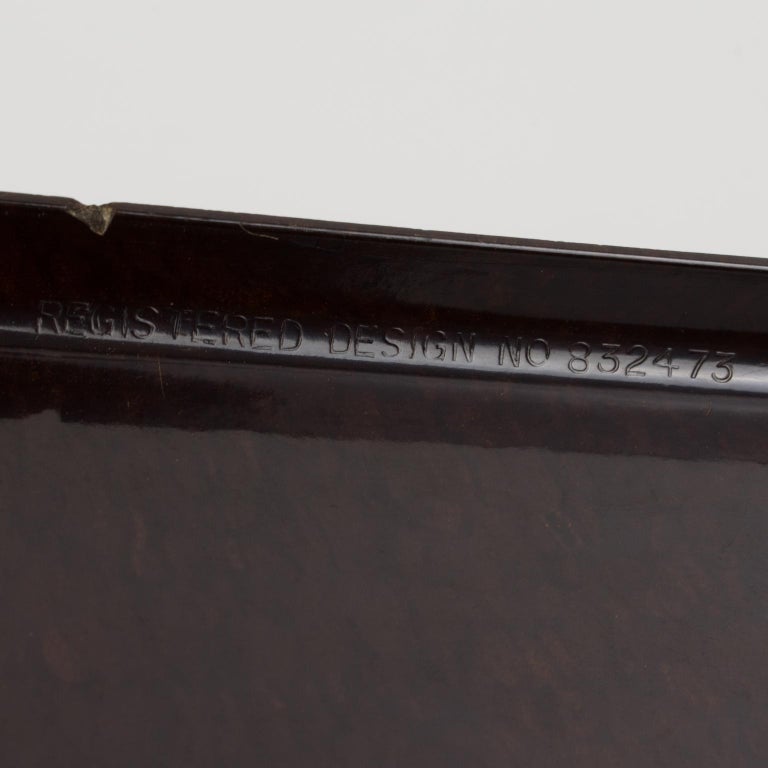 Art Deco Machine Age Barware Bakelite Butler Tray For Sale at 1stDibs