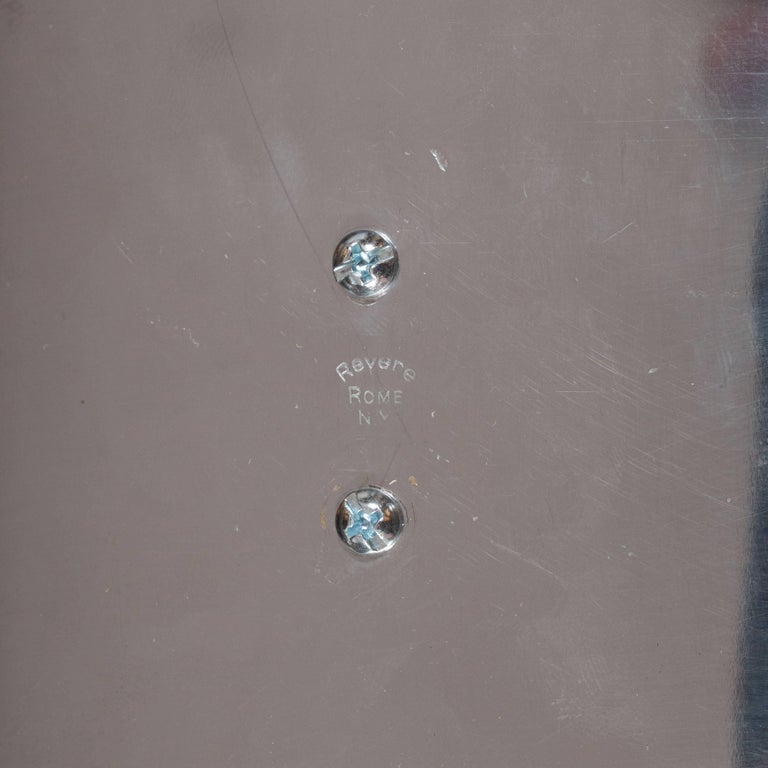 Art Deco Machine Age Chrome and Bakelite Scroll Form Magazine Stand by ...