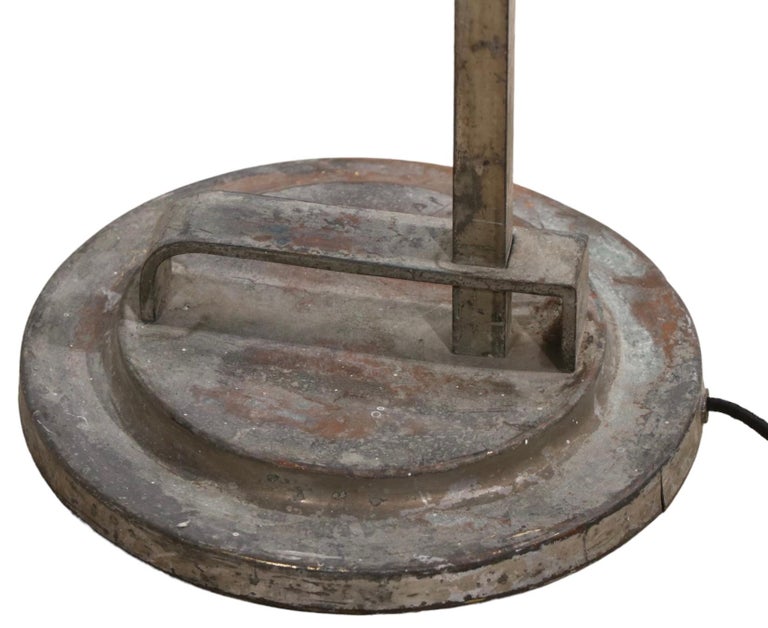 Art Deco Machine Age Floor Lamp by Donald Deskey for Deskey Vollmer Inc ...