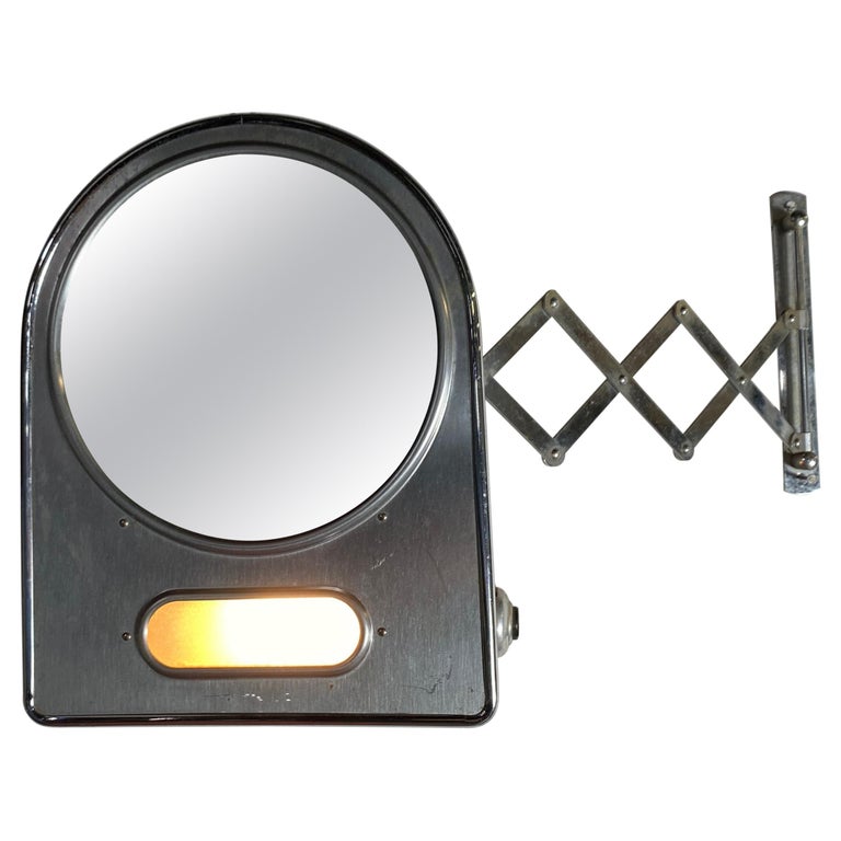 Art Deco / Machine Age Illuminated Scissor "accordion" Wall Mount ...