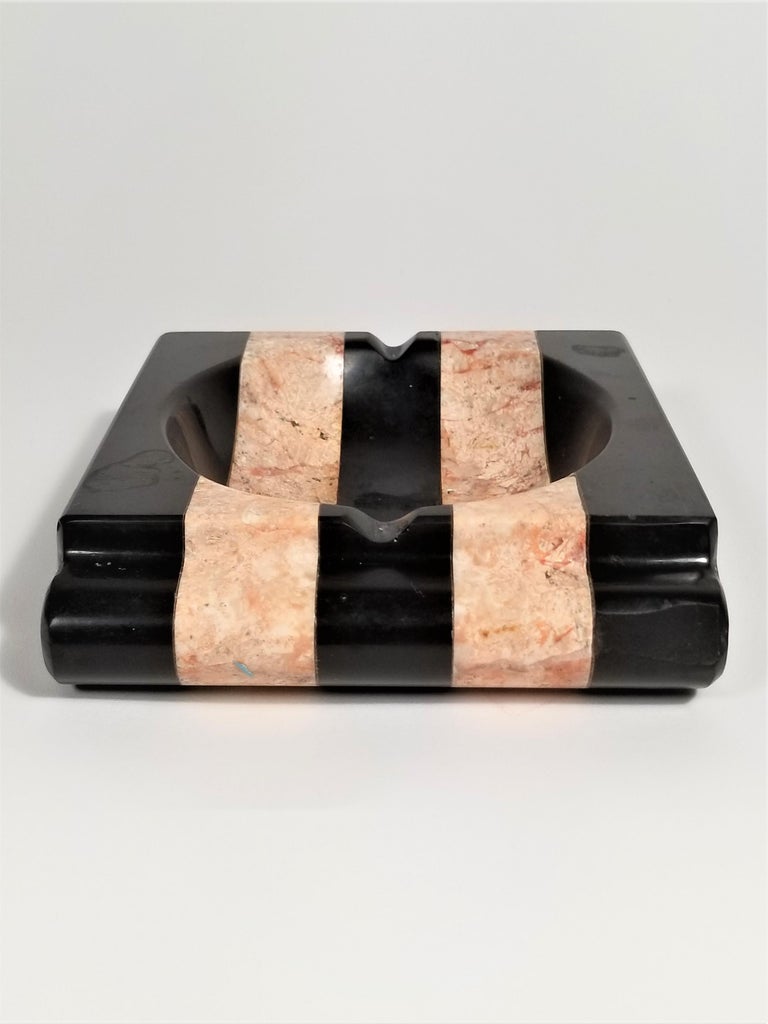 Art Deco Marble Ashtray at 1stDibs