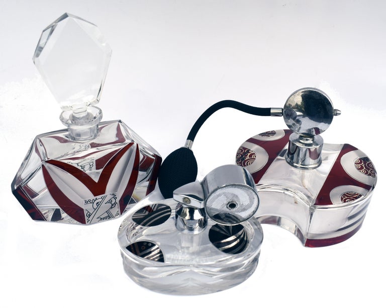 Art Deco Marcel Frank Ladies Perfume Atomizer, c1930 For Sale at 1stDibs