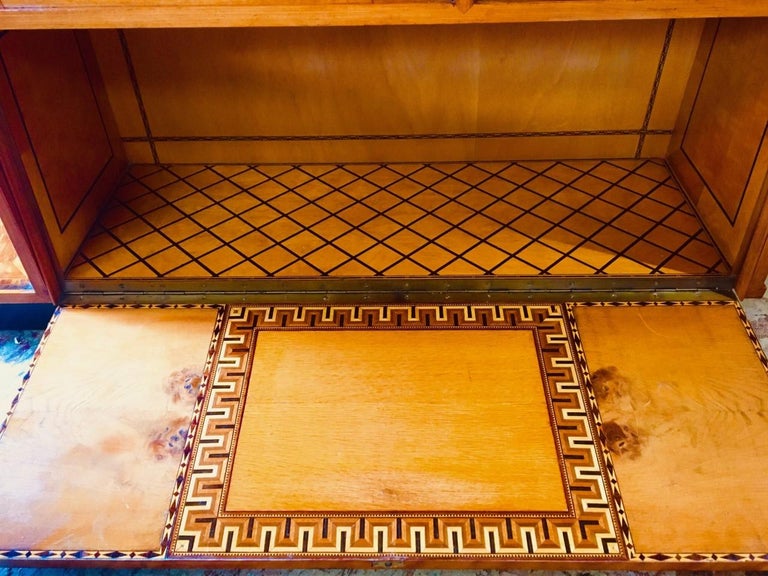 Art Deco Marquetry Cabinet, French, circa 1930 at 1stDibs