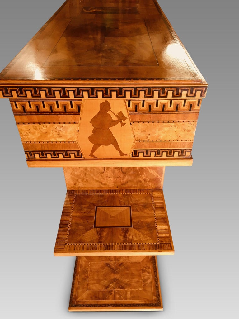 Art Deco Marquetry Cabinet, French, circa 1930 at 1stDibs