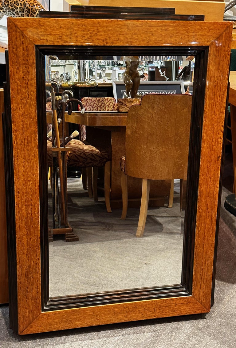 Art Deco Mirror Two-tone Custom Made For Sale at 1stDibs