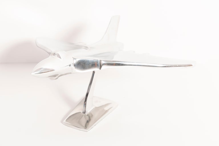 Art Deco, Modern Art, Airplane Metal Sculpture, Europe, 1960s For Sale ...