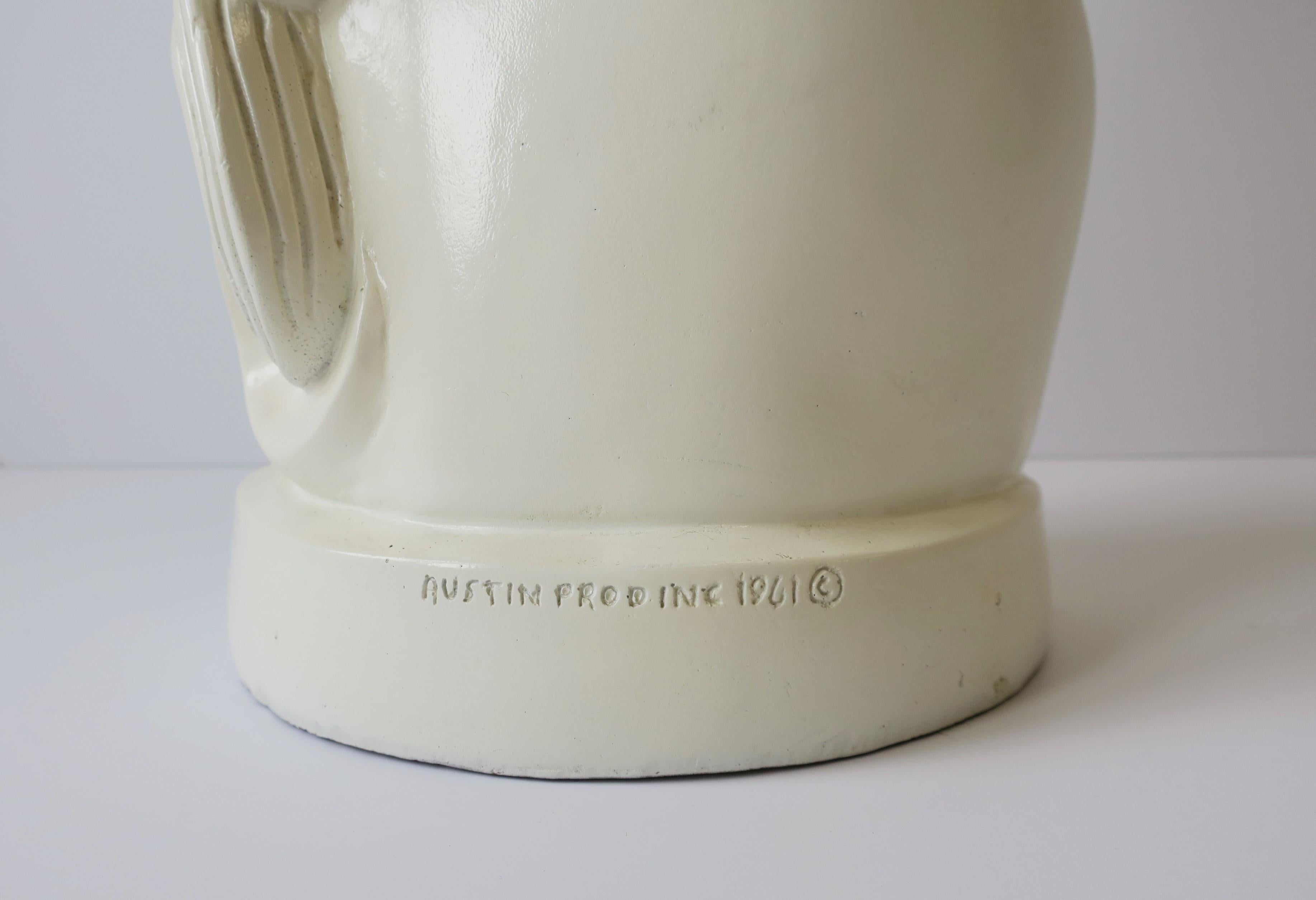 Art Deco Modern Cubist Figurative Bust Sculpture, 1961 at 1stDibs | art ...