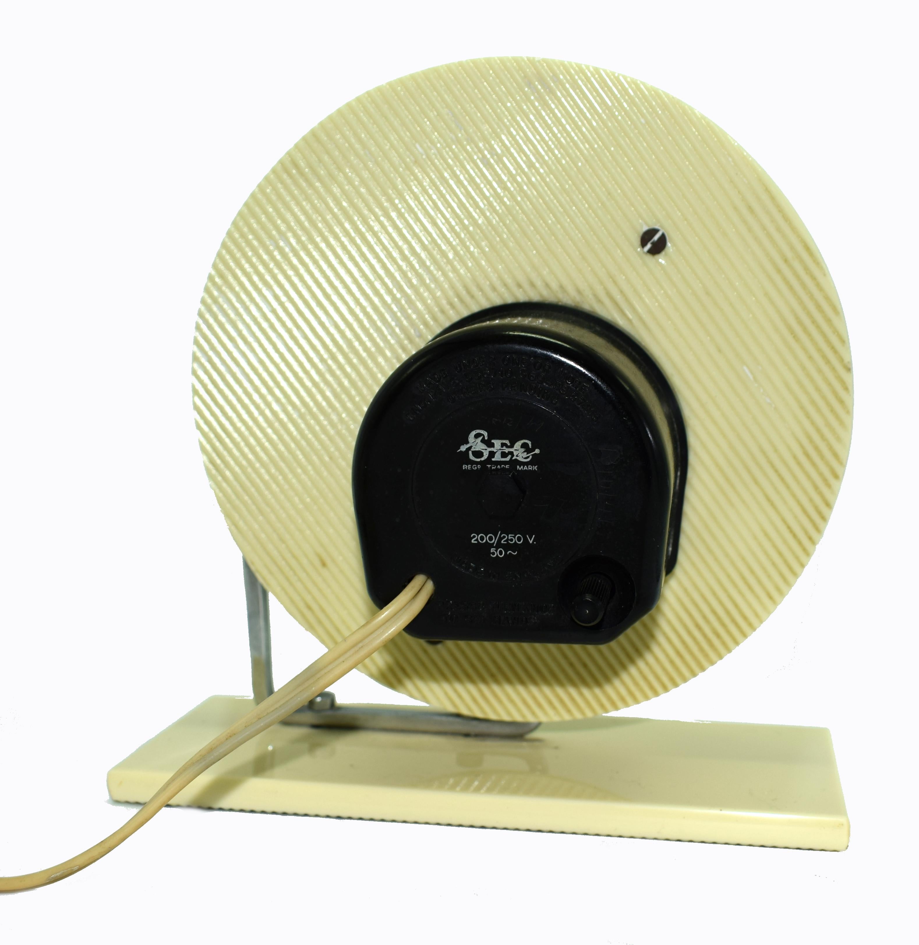 Art Deco Modernist English Clock by GEC, circa 1930 For Sale at 1stDibs