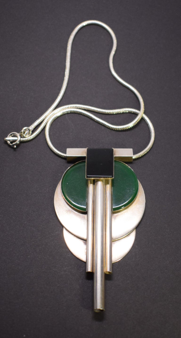 Art Deco Modernist Galalith Necklace, circa 1930s at 1stDibs | galalith ...