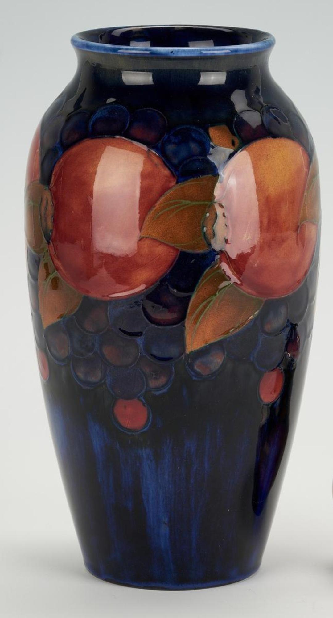 Art Deco MOORCROFT Art Pottery POMEGRANATE pattern baluster vase For ...