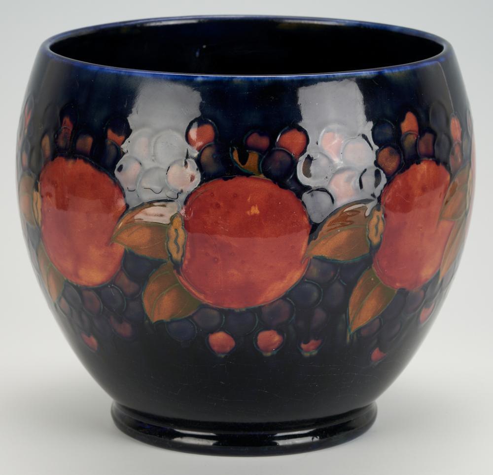 Art Deco MOORCROFT POMEGRANATE pattern jardiniere vase For Sale at 1stDibs