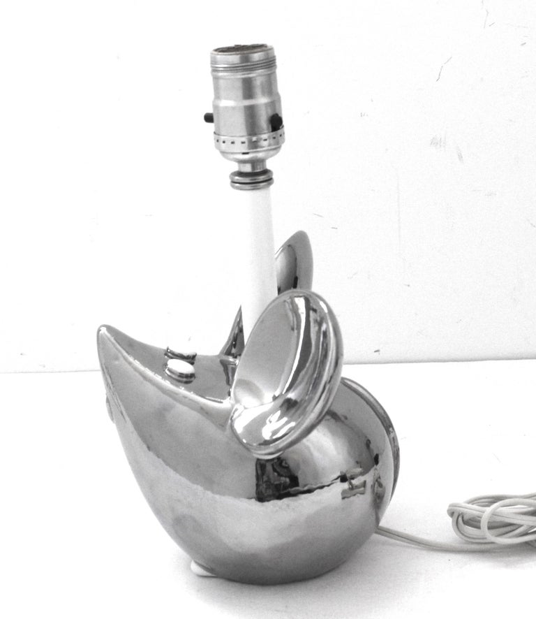 Art Deco Mouse Form Table Lamp For Sale at 1stDibs