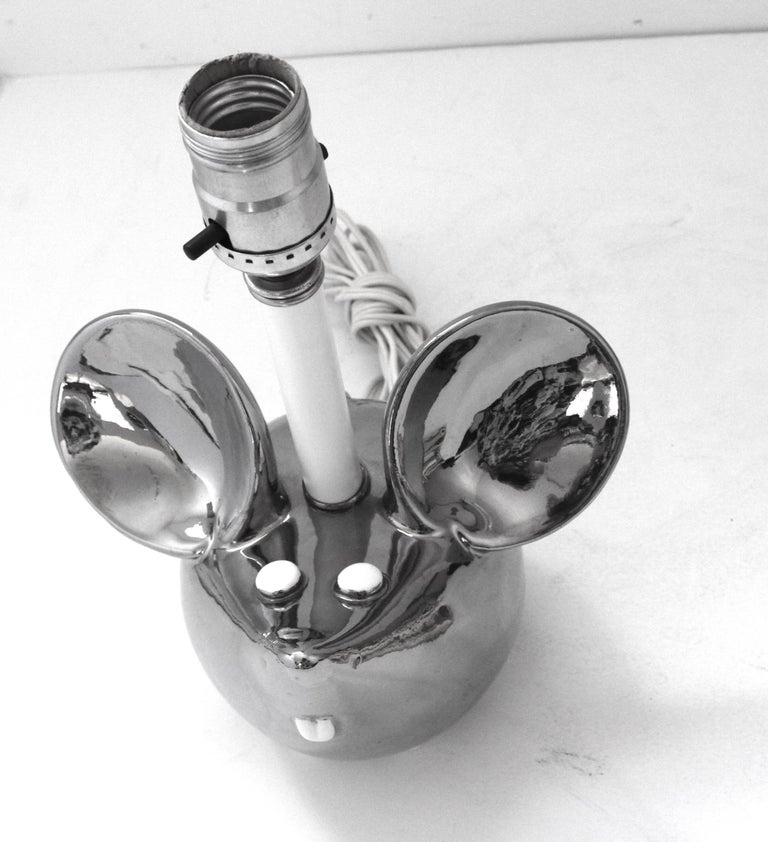 Art Deco Mouse Form Table Lamp For Sale at 1stDibs