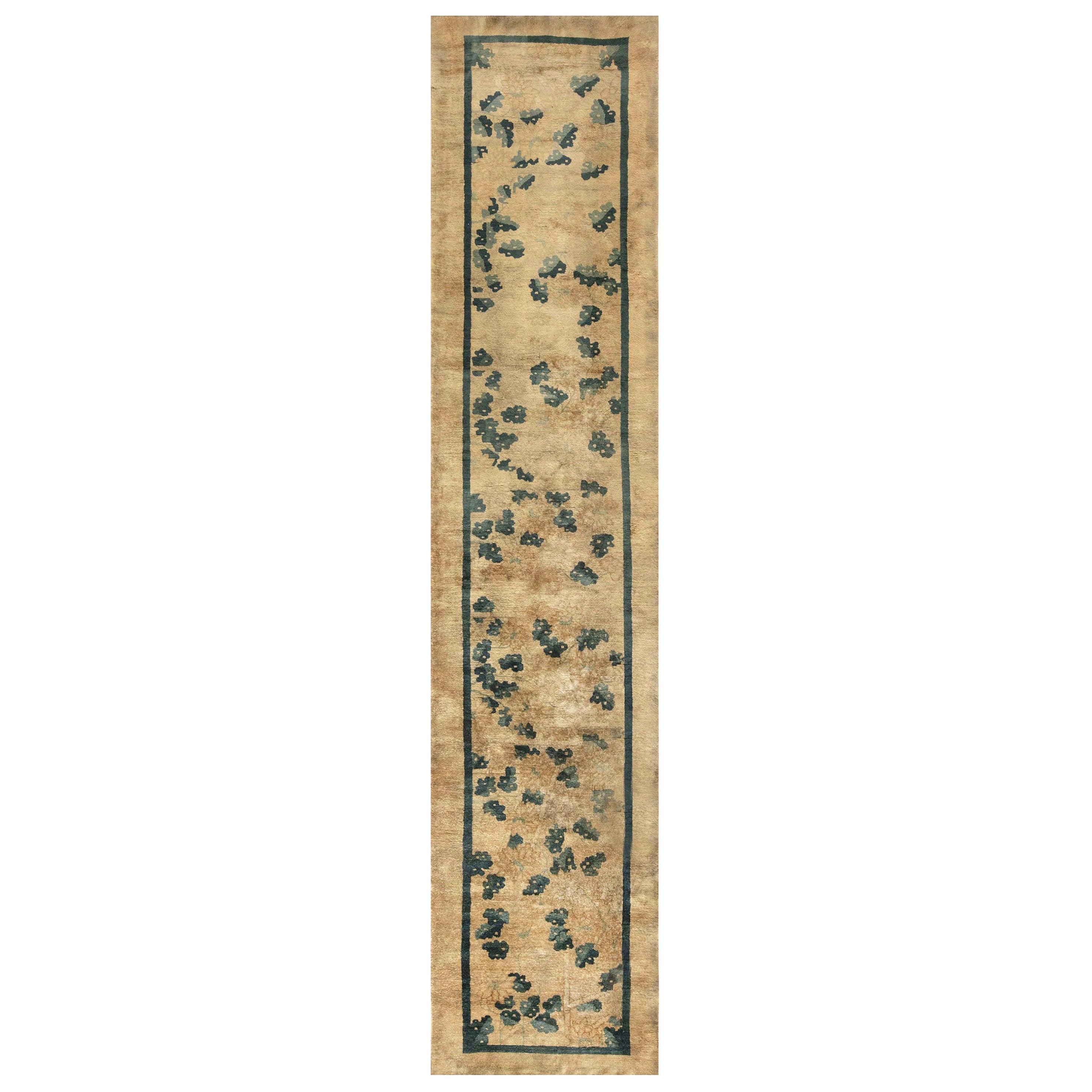 Narrow Chinese Art Deco Runner at 1stDibs