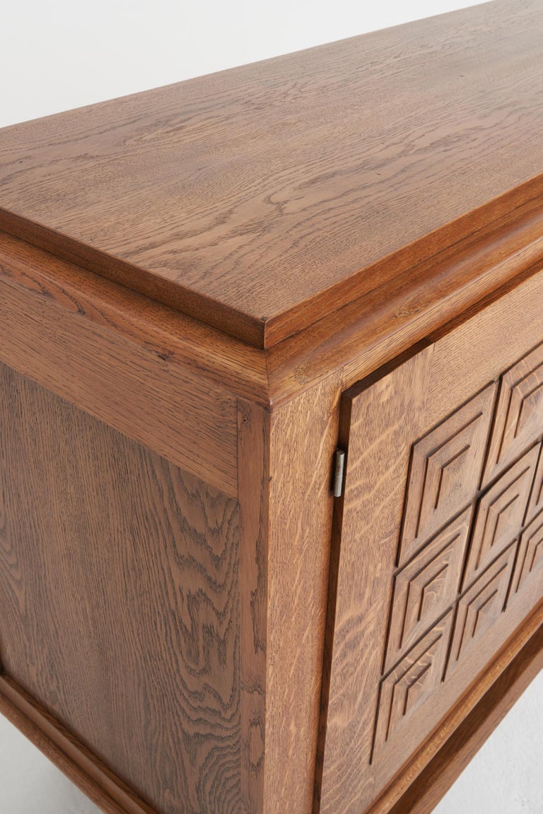 Art Deco Oak Buffet For Sale at 1stDibs