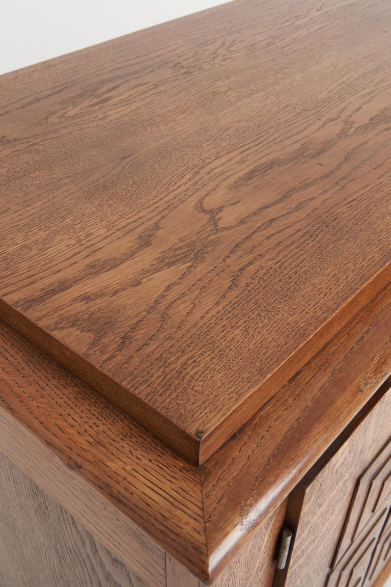 Art Deco Oak Buffet For Sale at 1stDibs