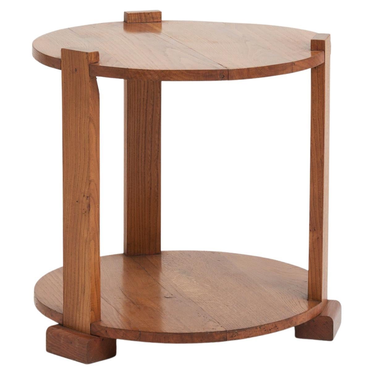 Amsterdam School Oak Side Table at 1stDibs