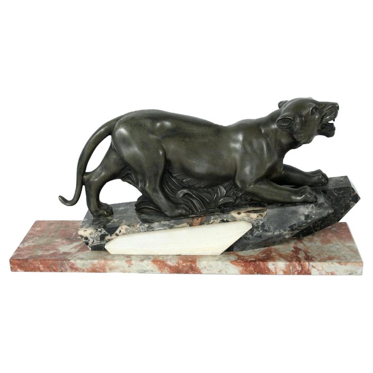 Art Deco Panther, France, circa 1930 For Sale at 1stDibs